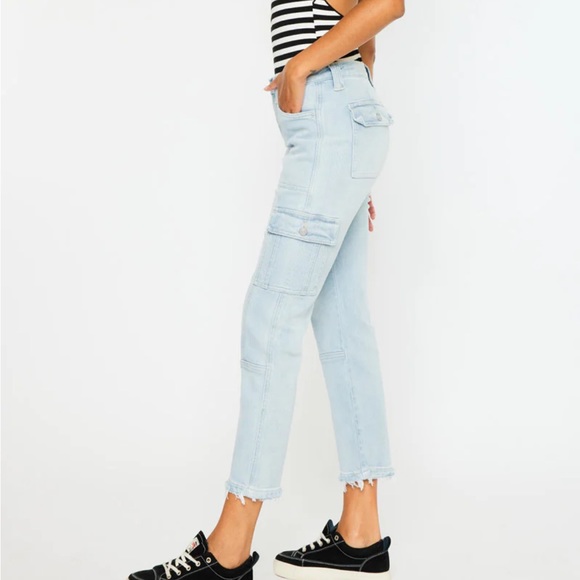 KanCan | Jeans | Kancan Felicity High Rise Slim Straight Leg Cargo ...